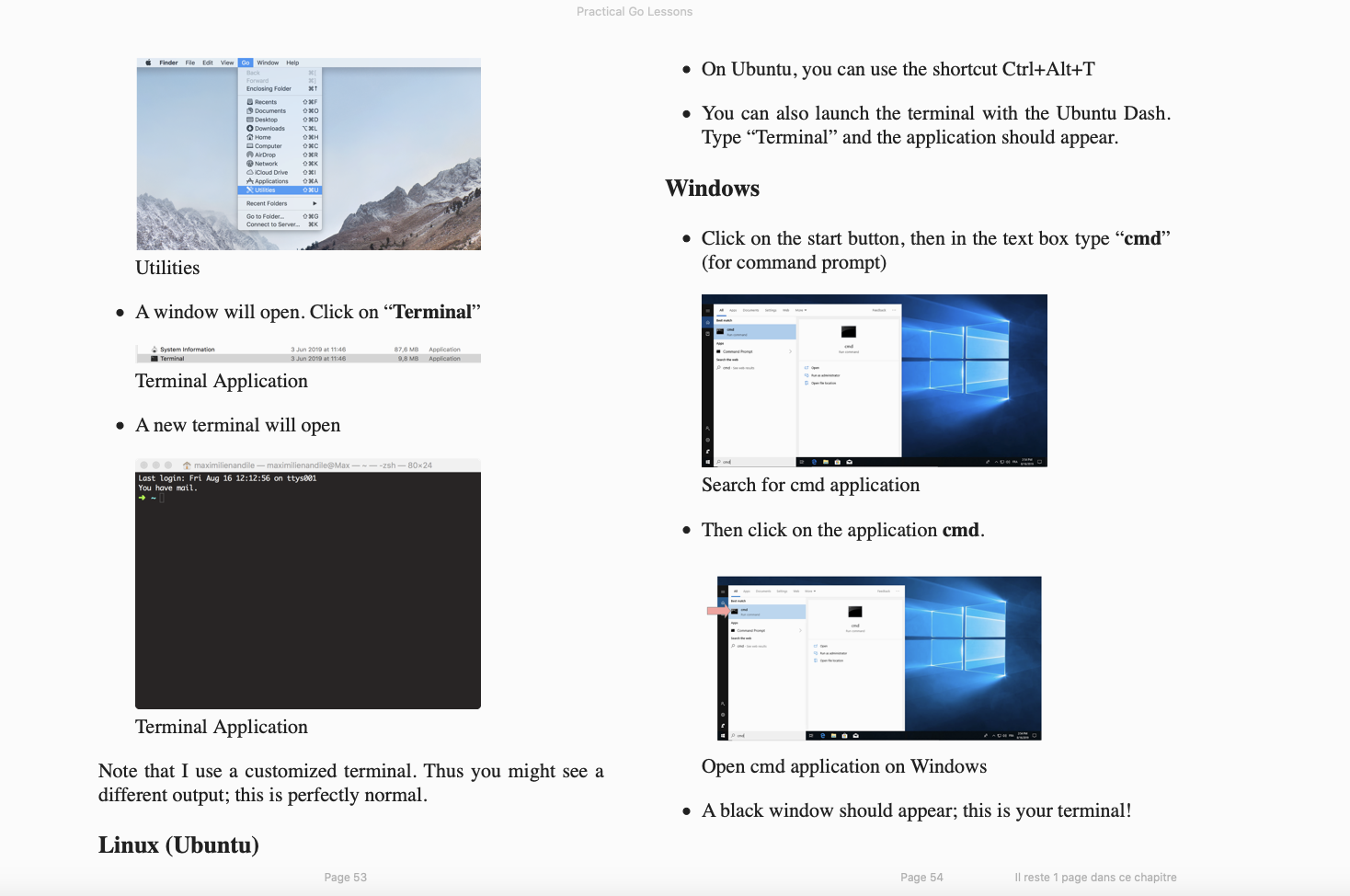 Practical Go Lessons